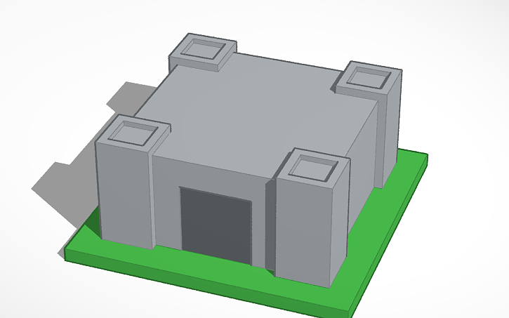 3D design fort | Tinkercad