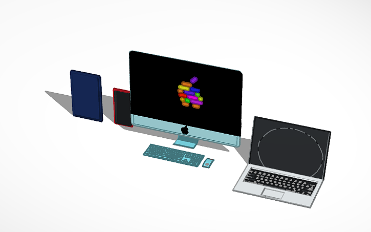 3D design Imac Pro, Ipad, Iphone and Macbook | Tinkercad