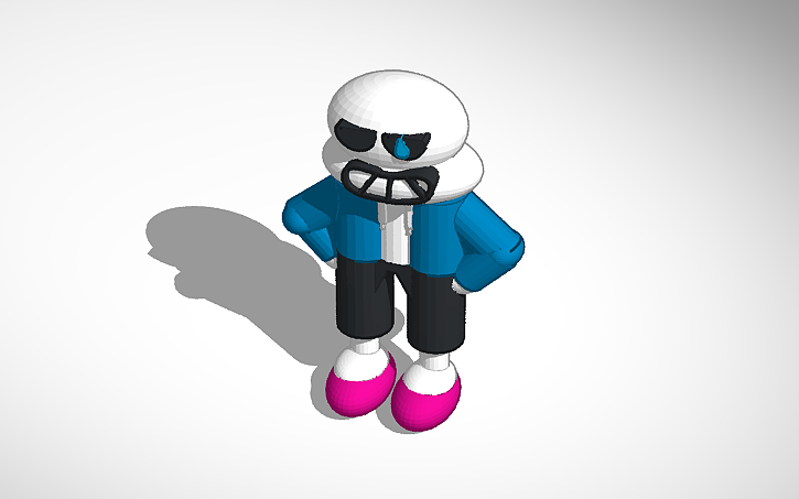 3D design Dis is Sans | Tinkercad