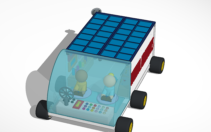 3D design Rover - Tinkercad