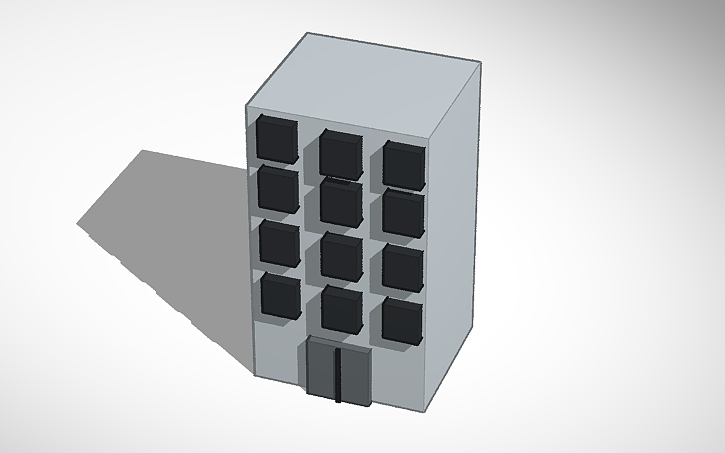 3D design Office Building - Tinkercad