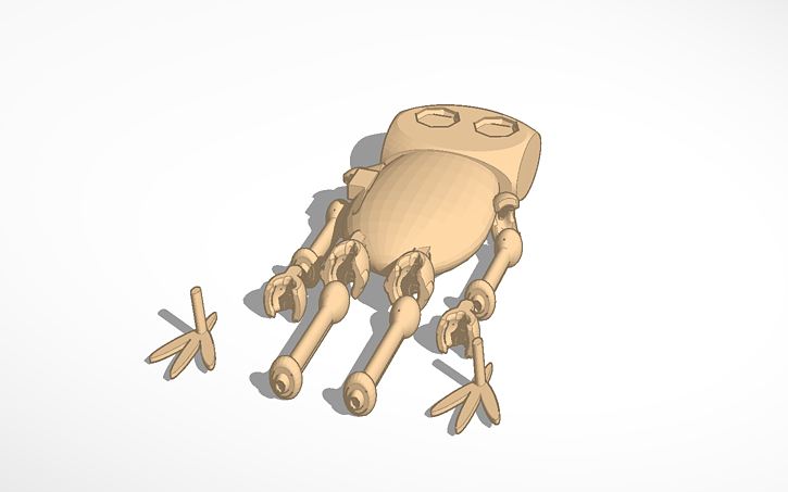 3D design puppet - Tinkercad