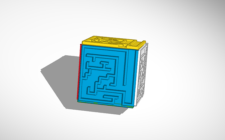 3D design Labyrinth - Tinkercad