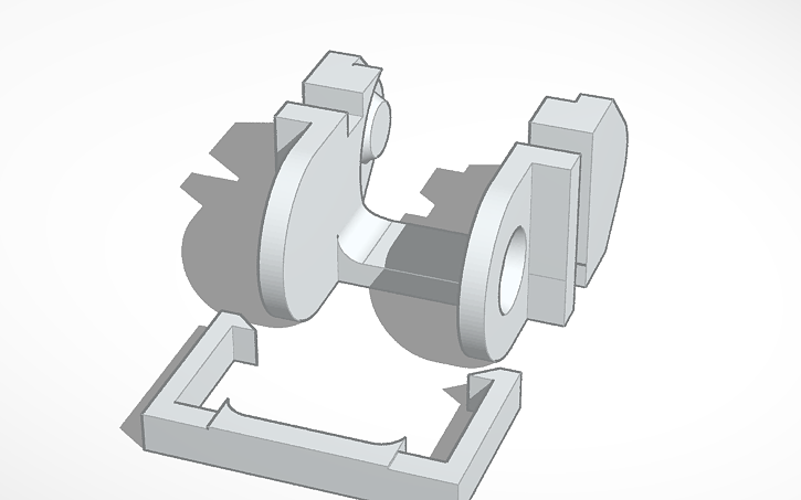 3D design Full Range Cable Chain Link - Tinkercad