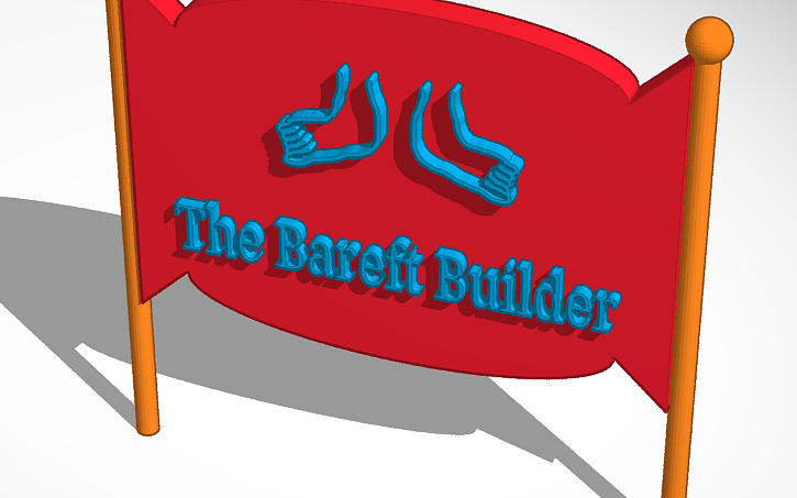 3D design BFTB Sign | Tinkercad