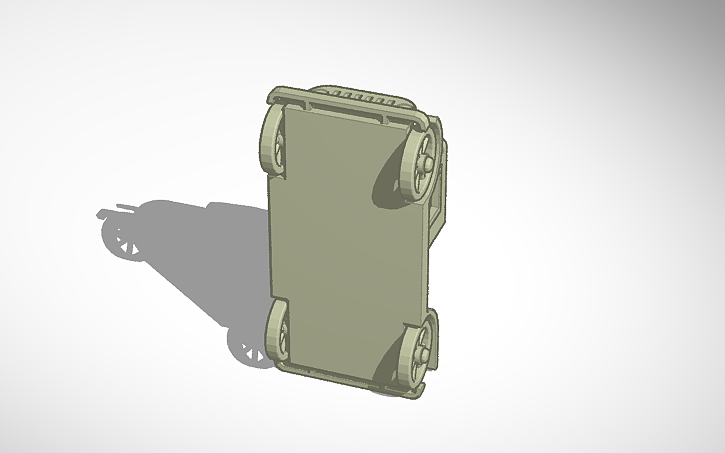 3D design Truck toy - Tinkercad