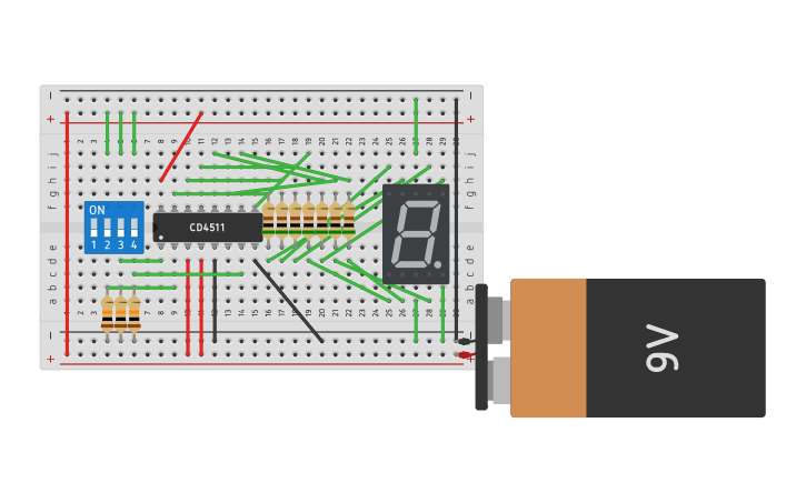 Circuit design bi-oct | Tinkercad