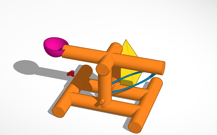3D design Catapult - Tinkercad