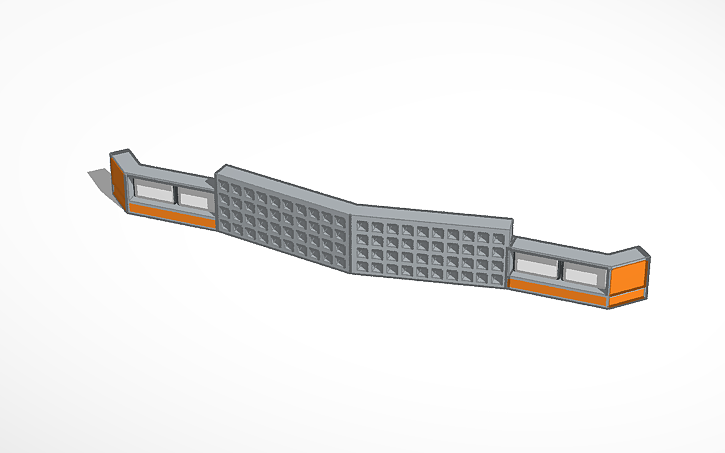 3D design 80s CVPI Front | Tinkercad