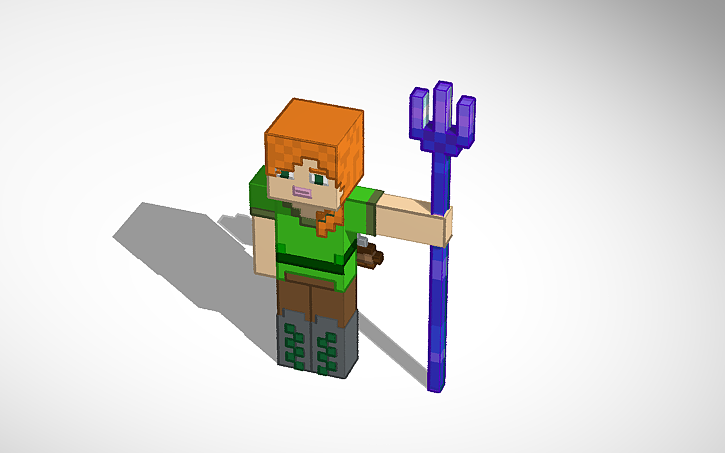 3D design Alex (The Herobrine Hunters) - Tinkercad