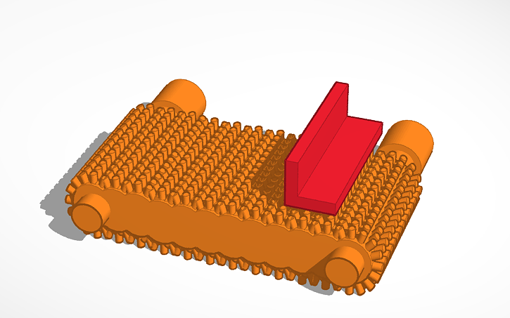 3D design Conveyor - Tinkercad