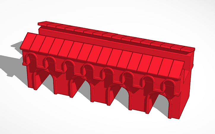 3D design Bridge 1 | Tinkercad