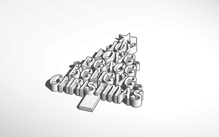 3D design TREE TOPPER | Tinkercad