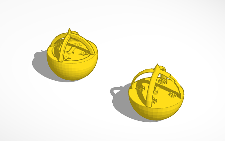 3D design Liahona - Tinkercad