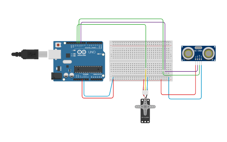 Circuit design radar | Tinkercad