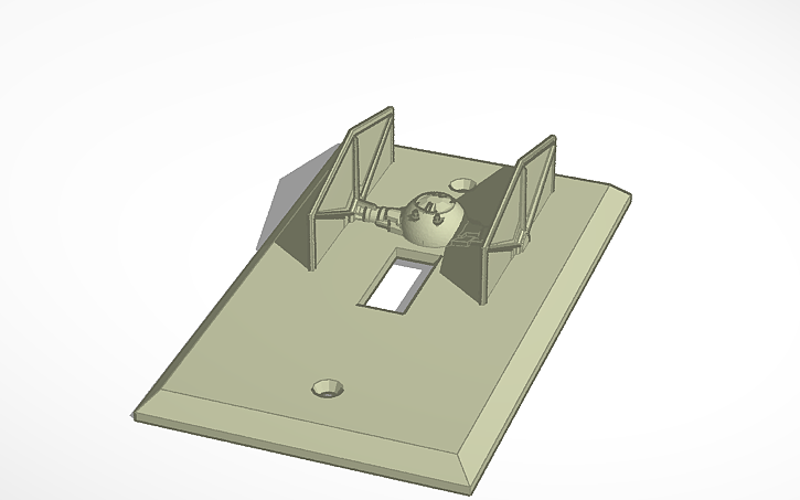 3D design Tie Lightswitch - Tinkercad