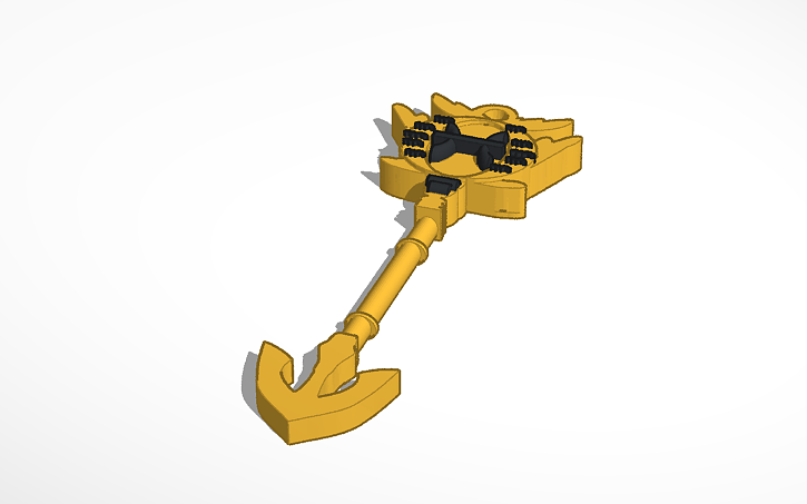 3D design Celestial Key Pisces by Shine | Tinkercad