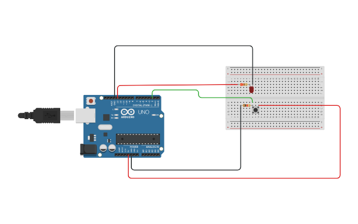 Circuit design PULSADOR DE DANIEL | Tinkercad