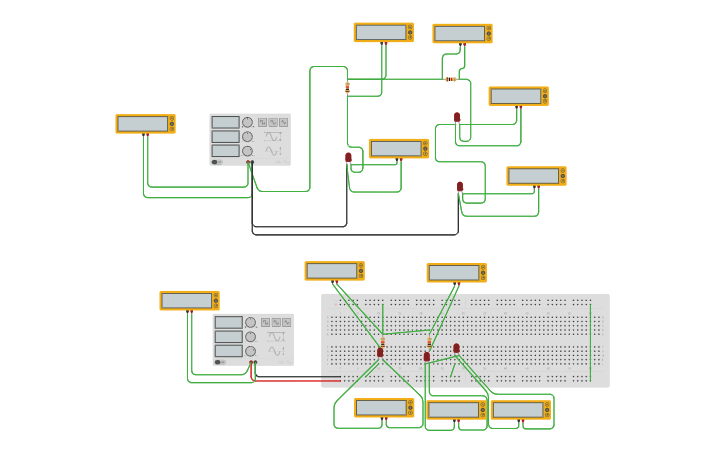 Circuit design Almin_Felic_1RB_VAJA 5 praksa 2. del - Tinkercad
