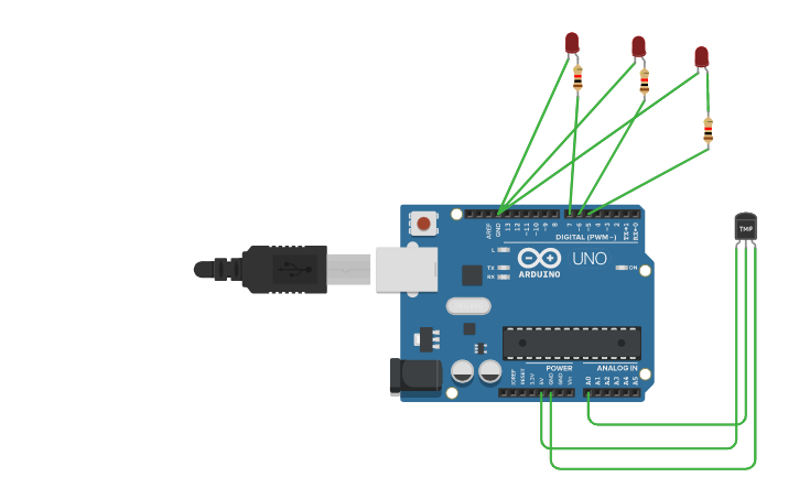Circuit Design Temp Sensor Circuit Tinkercad
