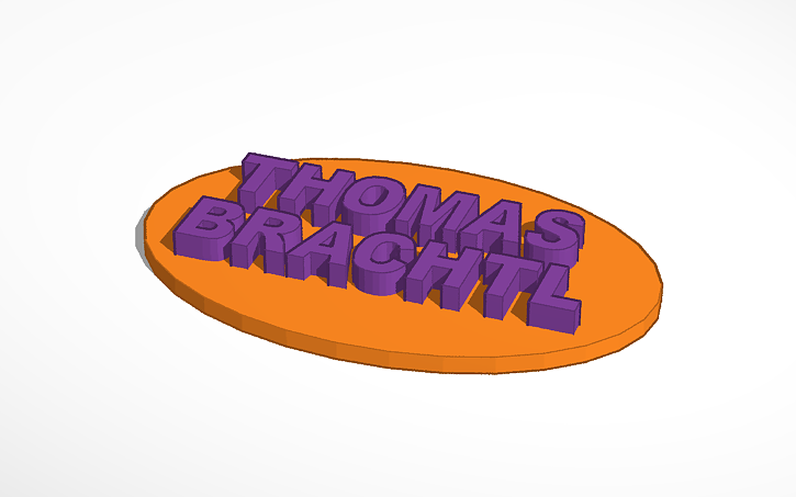 3d Design Thomas Tinkercad