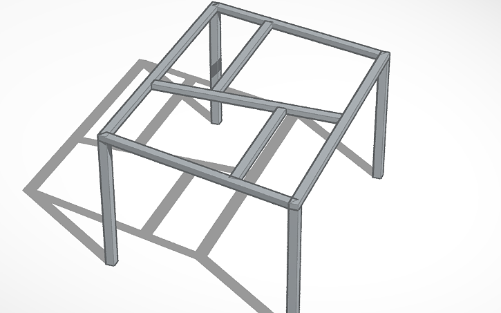 3D design Table - Welding 1 - Tinkercad