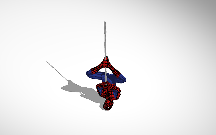 3D design The Amazing Spiderman - Tinkercad