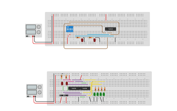 Circuit Design 5 Encoder And Decoder Tinkercad