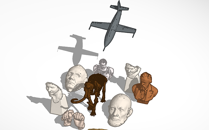 3D design Pieces of history | Tinkercad