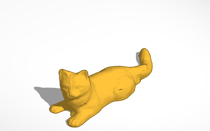 3D design Cute Kitten | Tinkercad