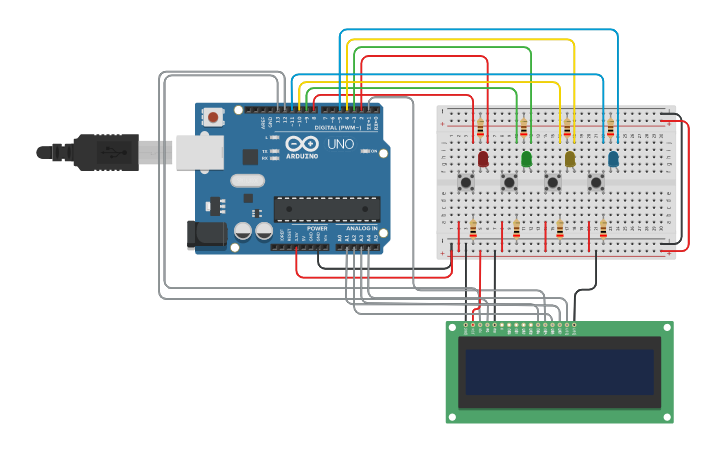 Circuit design Copy of Genius | Tinkercad