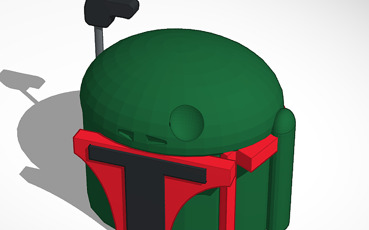 3D design Boba fett helmet | Tinkercad
