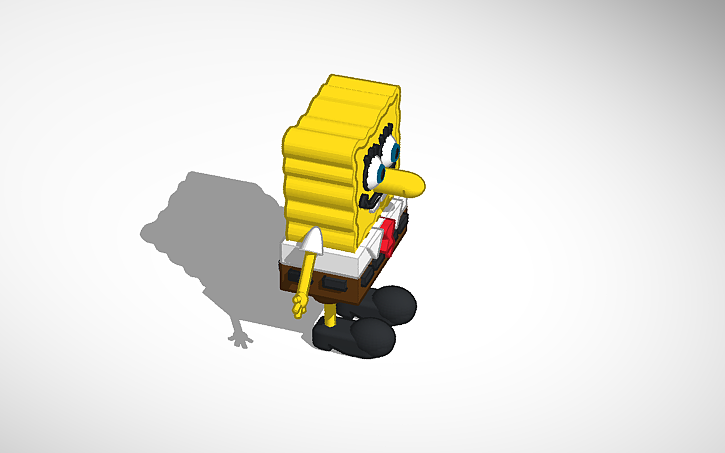 3D design Ron Cedric Garcia - Spongebob - Tinkercad
