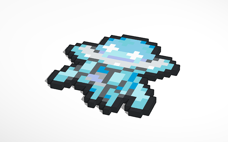 3D design Pokémon Nihilego - Tinkercad