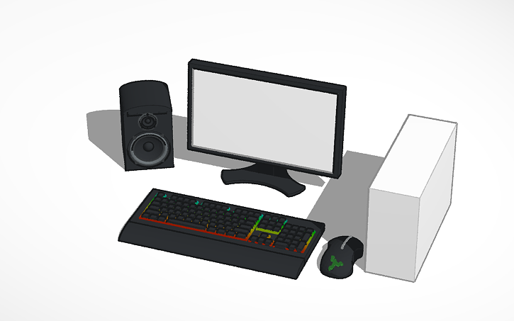 3D design pc setup | Tinkercad