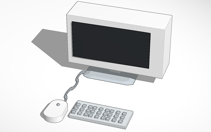 3D design computer - Tinkercad