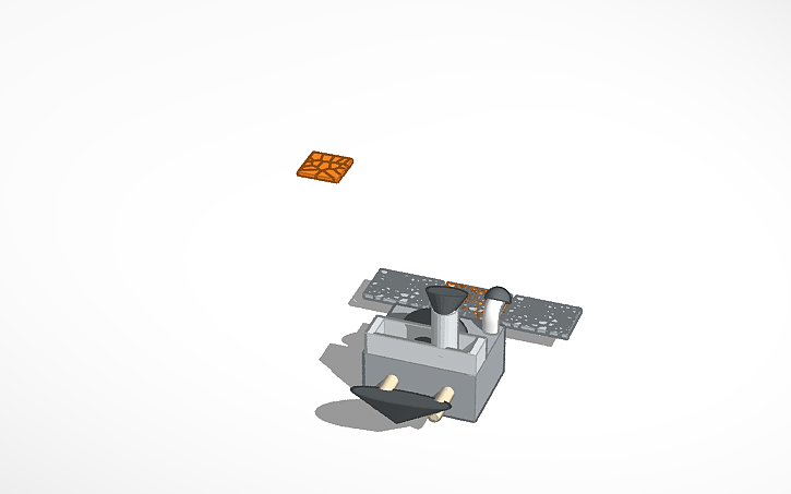 3D design Mars Orbiter Space Craft - Tinkercad