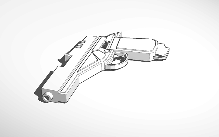 3D design Pistol | Tinkercad