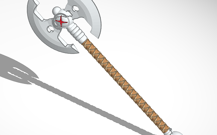 3D design Star Brigade Battle Axe - Tinkercad