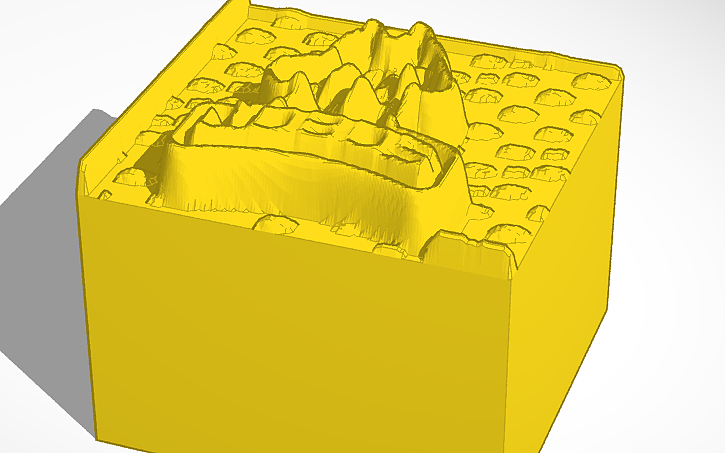 3D design Image Shape Generator - Tinkercad
