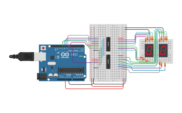 Circuit Design Copy Of 4511 Duplo Tinkercad