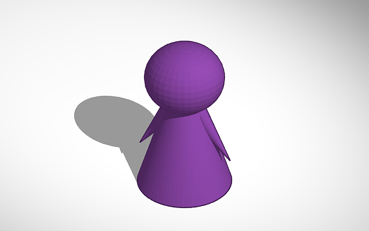 3D design figure - Tinkercad