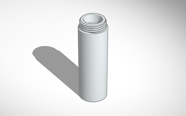 3D design Flashlight Shaft | Tinkercad