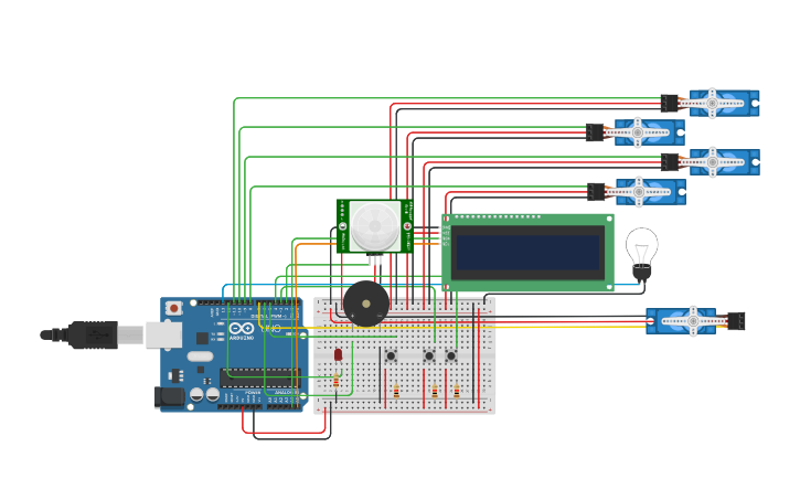 Circuit Design Project Midterm Tinkercad