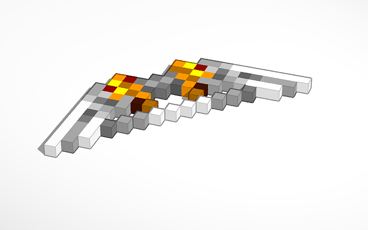 3D design Sabrewing Minecraft dungeons - Tinkercad