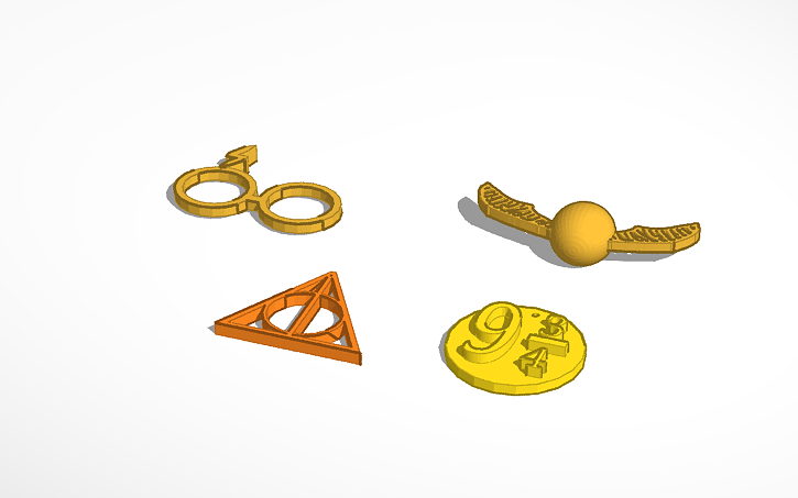 3D design harry potter - Tinkercad