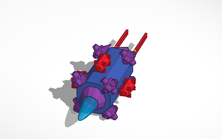 3D design Space Fighter - Tinkercad