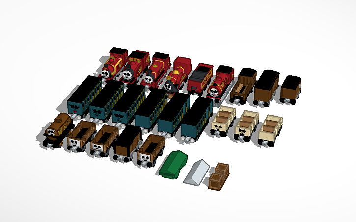 3D design Wellsworth and Suddery Railway (My Take) - Tinkercad
