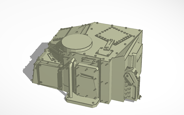 3D design Ork Trukk Cabin | Tinkercad