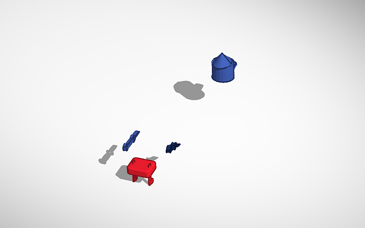 3D design ROBOT ANTI INCENDIOS - Tinkercad